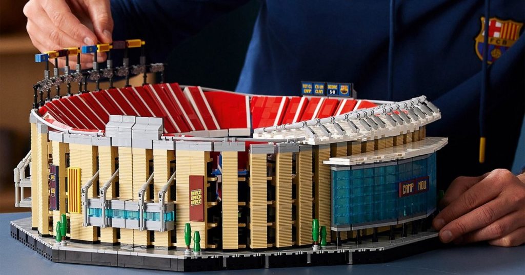 LEGO heeft set van FC Barcelona 'Camp Nou' uitgebracht en het is alles ...