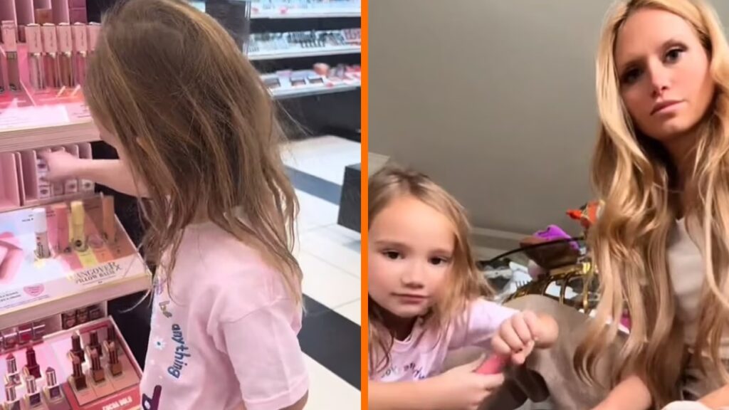 Moeder onder vuur voor het kopen van make-up voor haar 6-jarige dochter