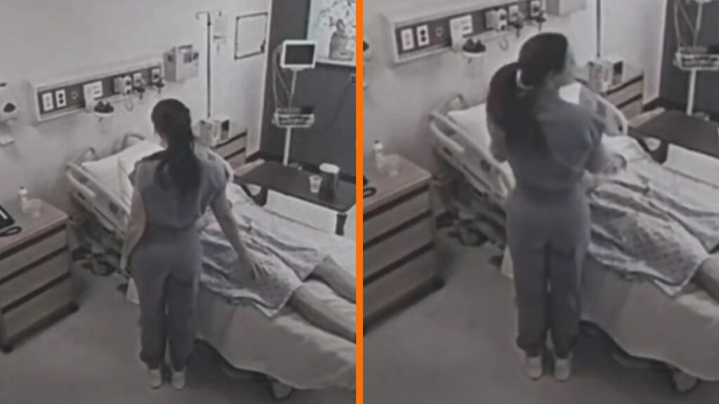 Zuster ziekenhuis helpt patiënt op een unieke manier