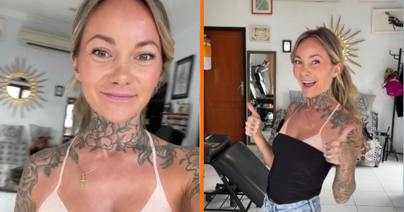 Mensen Gaan Los Op Dame Die Bikini Tan Lines Laat Tatoeëren Gefeliciteerd Het Staat