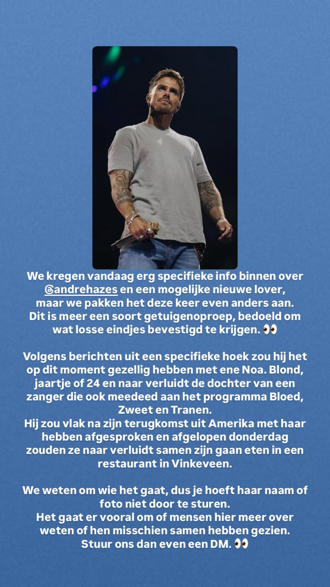 Dit is Noa Braaf, de 'nieuwe vriendin' van André Hazes - SGXL.NL -De ...