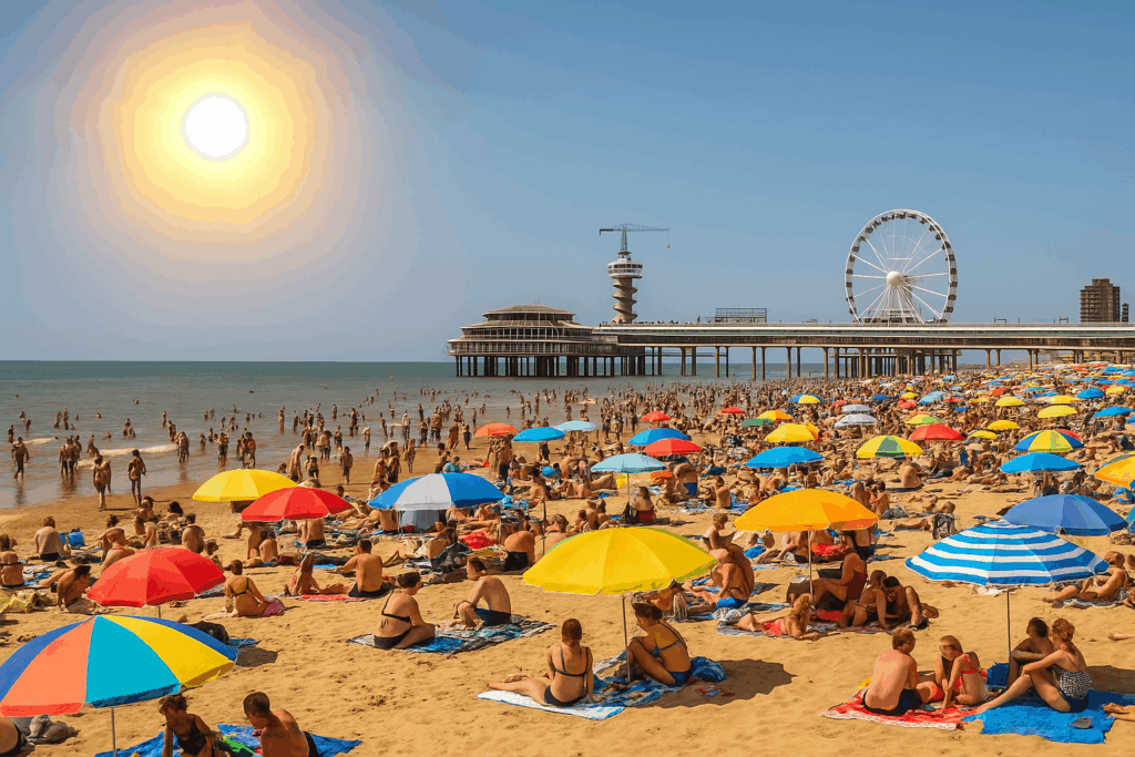 KNMI geeft Code Oranje af: 'Hitte extremer dan verwacht'