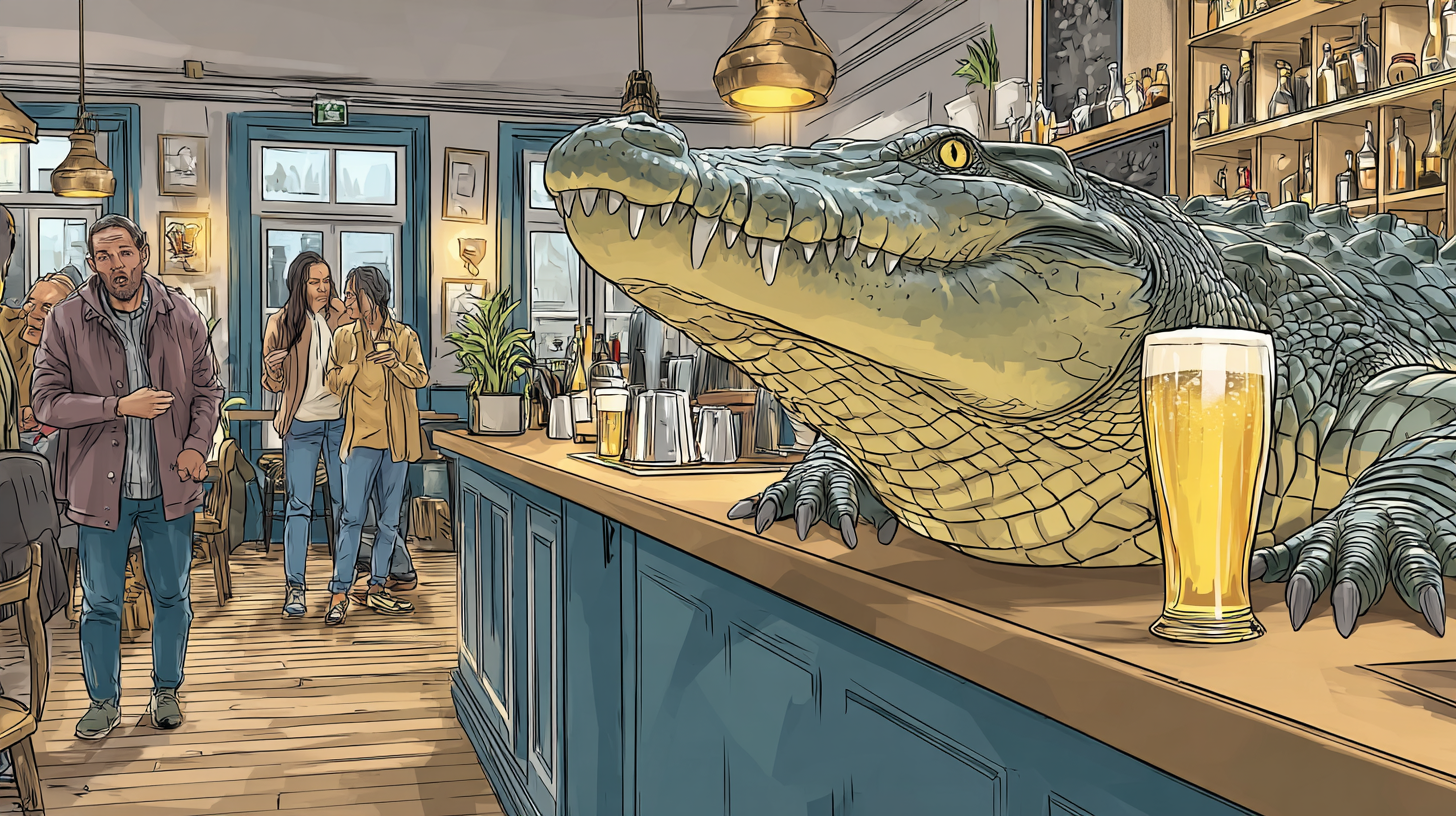 Krokodil - SGXL.NL -De grappigste berichten op het internet!