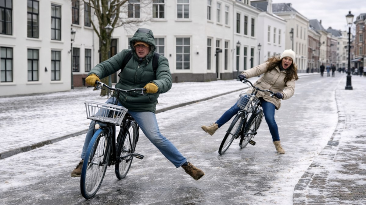 Code Geel door sneeuw en gladheid! In zeven provincies gevaarlijk ...